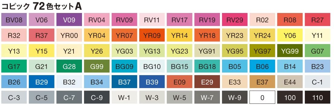 Copic Classic Marker - 214 Marker für deine Zeichnungen