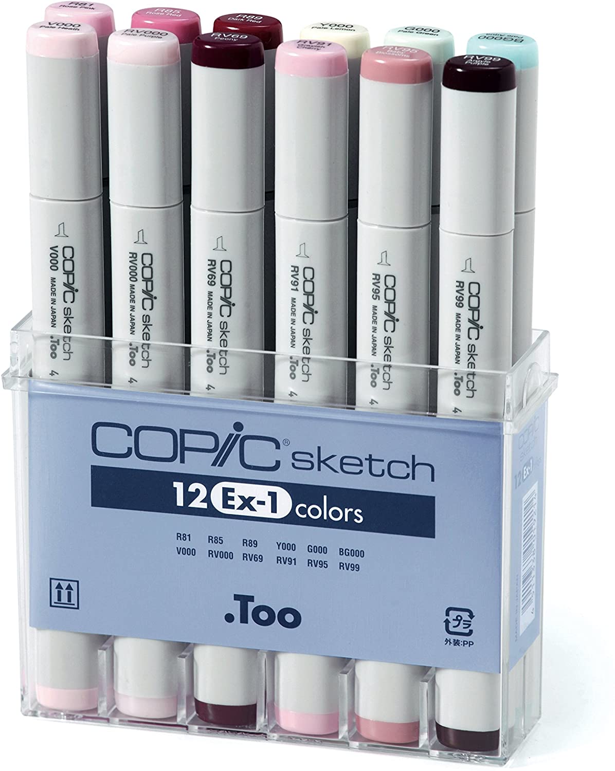Copic Sketch - 358 Stifte für konkurrenzlose Farbvielfalt