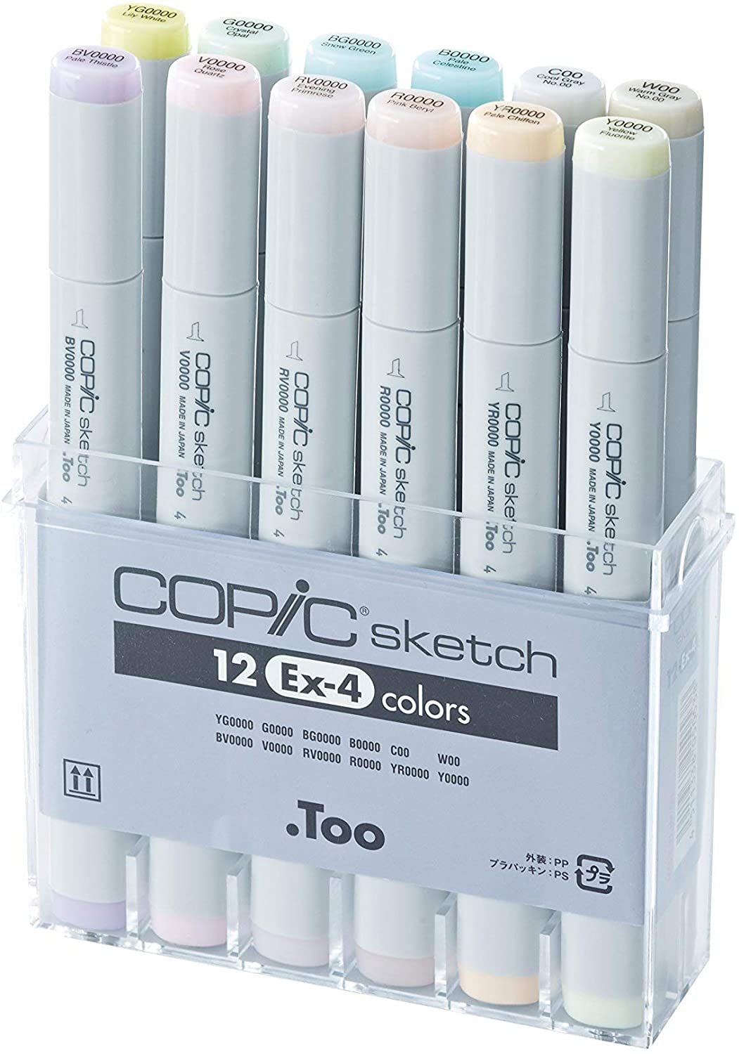 Copic Sketch - 358 Stifte für konkurrenzlose Farbvielfalt